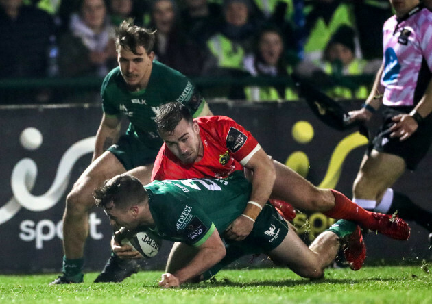 Late Carty try not enough for Connacht as Munster take the spoils in Galway