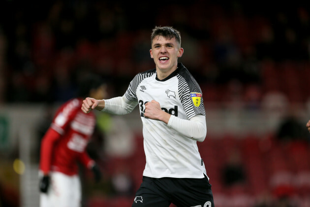 Cross or shot? Jason Knight continued his good form with a fairly ...