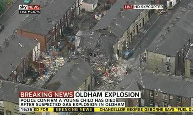 Child death in explosion at house in northern England “suspicious”