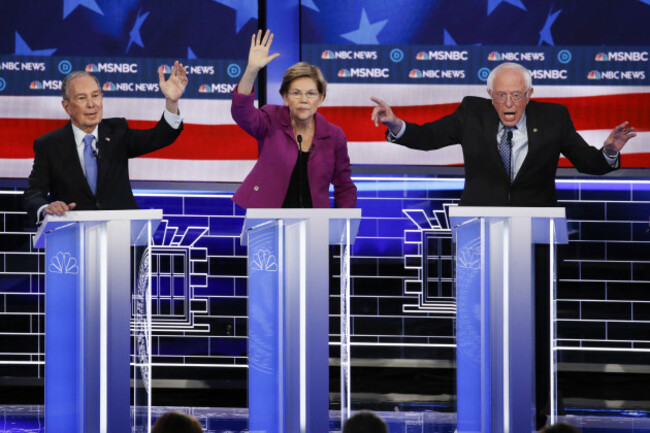 Michael Bloomberg attacked on all fronts during fiery Democratic debate