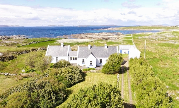 Escape to this picture-perfect Connemara cottage with a private beach ...