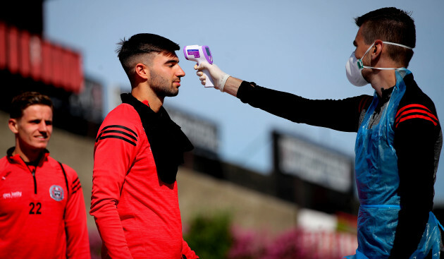 In pics: Four League of Ireland clubs return to training as part of ...