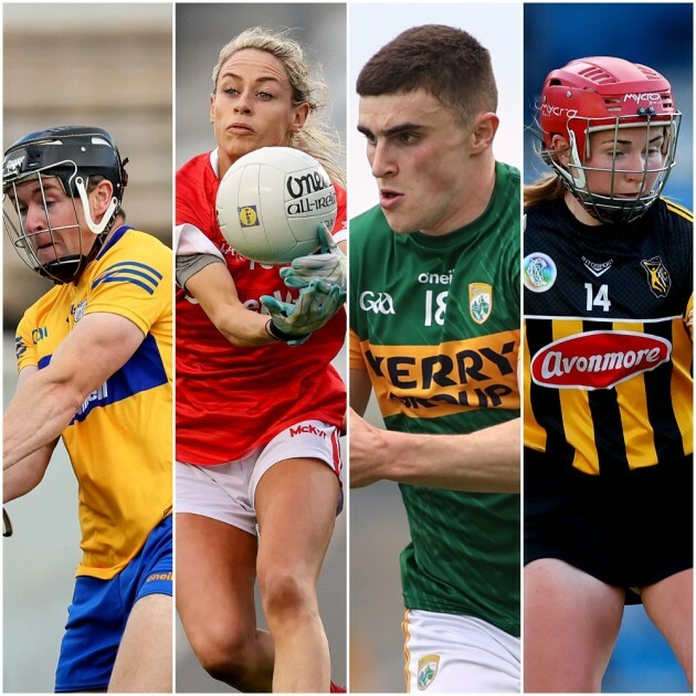 Clare, Cork, Kerry and Kilkenny stars claim GAA Player of the Month awards