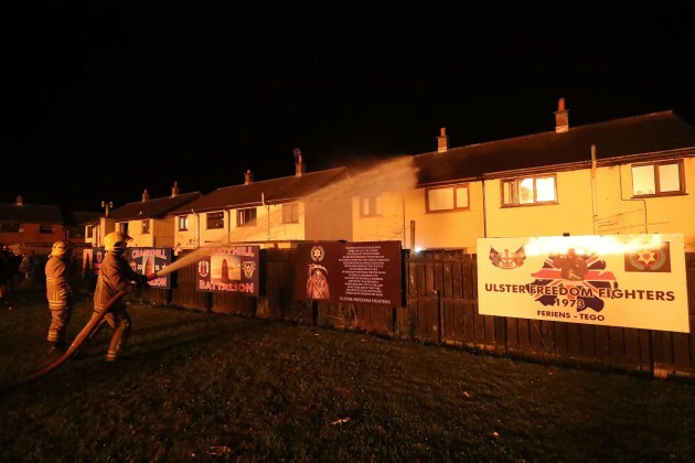 Unionist leaders criticise burning of Irish tricolour flags on Eleventh ...
