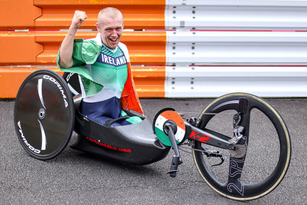 Paralympic Breakfast: hand-cyclist Gary O'Reilly clinches bronze for ...