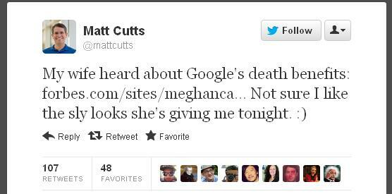 Google adds death benefits to list of 'perks'... what else do employees ...