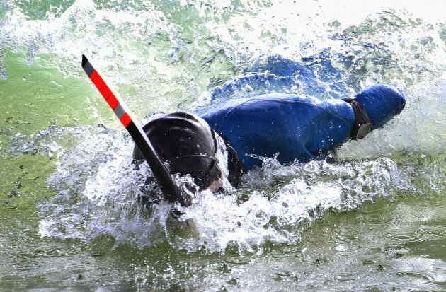 'I'm ready': Quadruple amputee prepares for Bering Strait swim · The 42