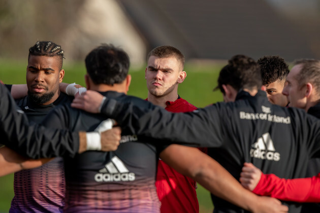 Who are the 12 new young guns in Munster's matchday squad for Wasps?