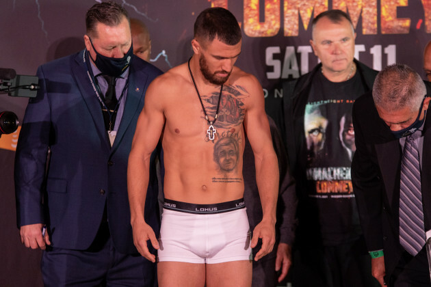 First round stoppage win for Mighty Joe Ward as Lomachenko dominates ...