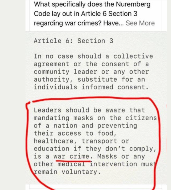 Debunked: No, mask mandates are not a 'war crime' that break the ...
