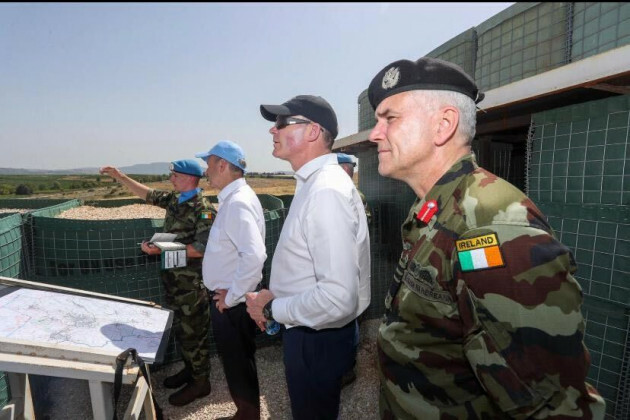 Doing our part: a small team of Irish troops on the frontline between ...