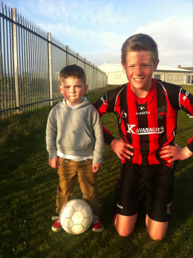 Mikey Collins continued a family dynasty when he signed for Liverpool ...