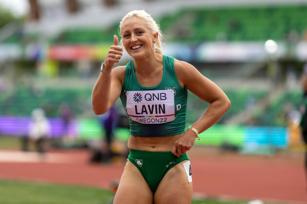 Sarah Lavin qualifies for 100m hurdles semi-final at World Athletics ...