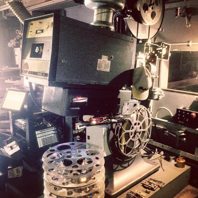 Reel good! We go behind the scenes as a film projectionist shares ...