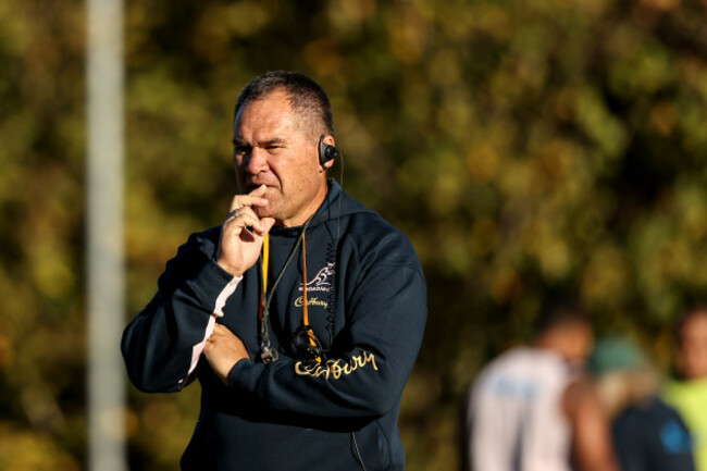Wallabies boss Rennie aims for Ireland scalp after a coffee with Leo Cullen