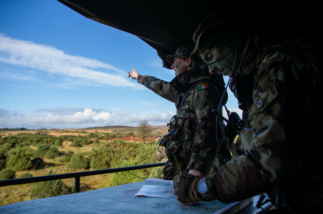 Five mile sniper: On the hills of north Cork with Irish troops and NATO ...