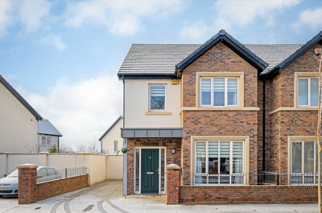 You can now make offers online for this three-bed family home in Maynooth