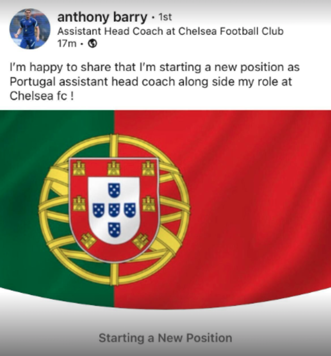 Ex-Ireland assistant Barry takes up coaching role with Portugal ...