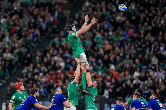 James Ryan has taken his game to a completely new level with Ireland