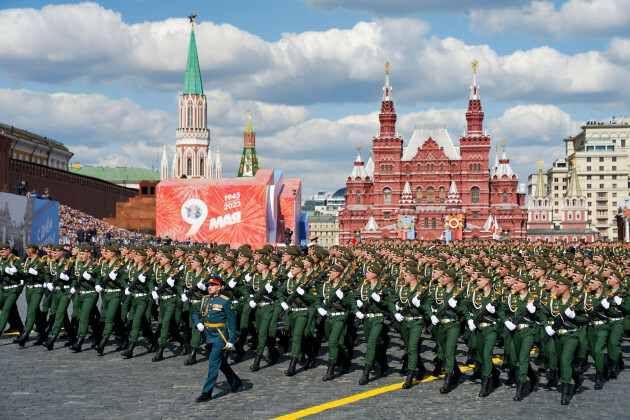 Putin tells Moscow's Victory Day parade that 'war' has been unleashed ...