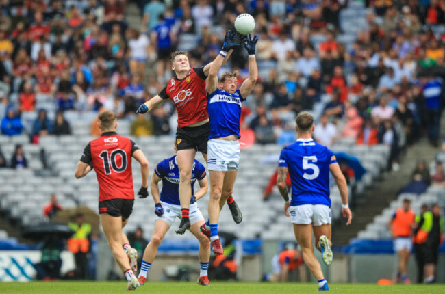 Meath edge Antrim while Down hit Laois for 8 goals to reach Tailteann ...