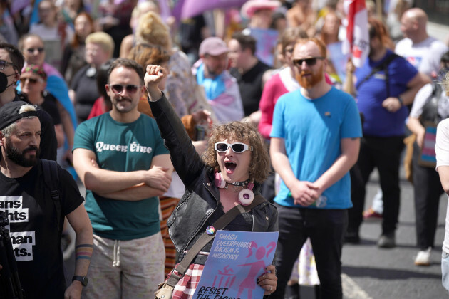 Thousands demonstrate at Dublin Trans and Intersex Pride for improved ...