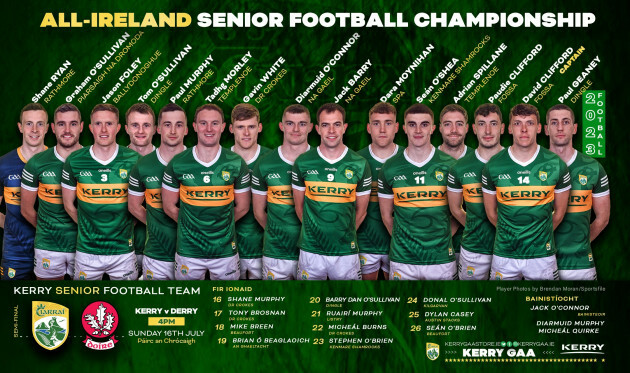 Kerry unchanged for All-Ireland semi-final date with Derry · The 42