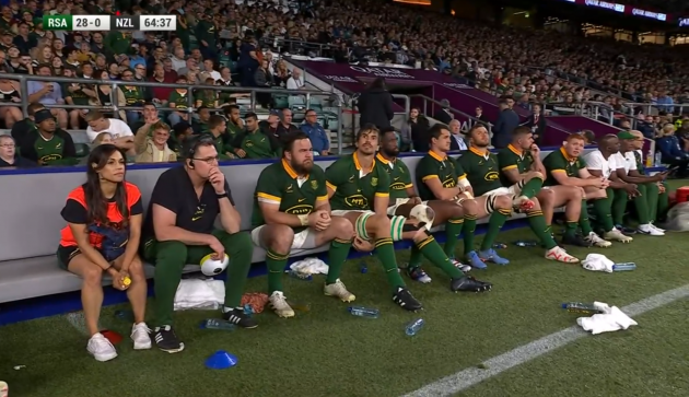 Springboks' imposing new 7/1 bench was risky and frightening · The 42