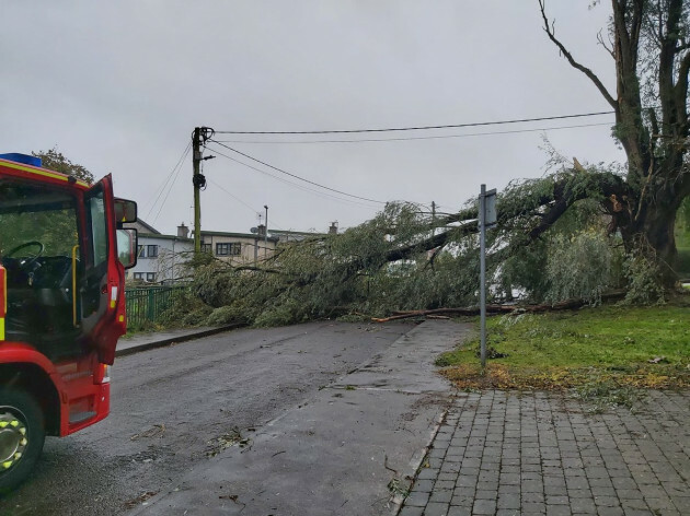 It's raining, it's pouring: Dramatic Storm Agnes photos from across Ireland