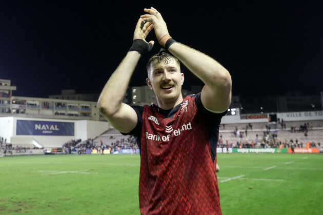 6ft 9ins Tom Ahern loving life out wide for Munster · The 42