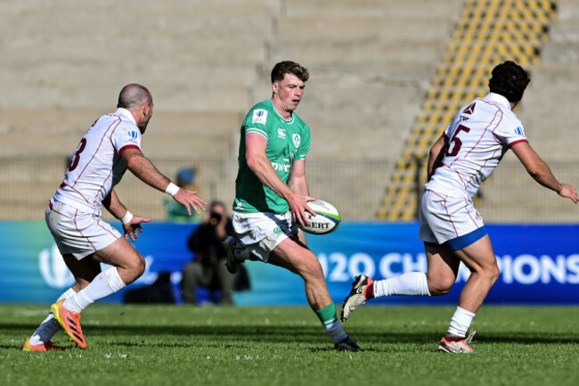 Treacy's late try sees Ireland U20s snatch dramatic win against Georgia
