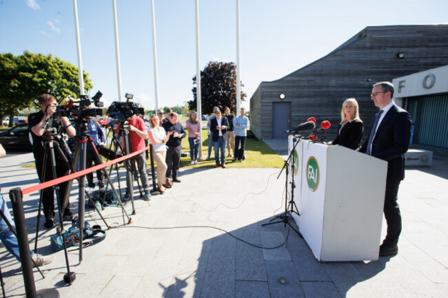 Build-up to Euro 2025 qualifiers subdued in the aftermath of FAI abuse ...