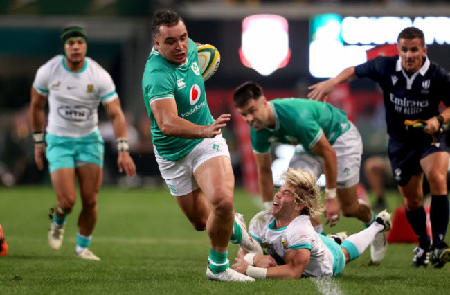 Frawley's stunning drop goals send Ireland to special win in Durban