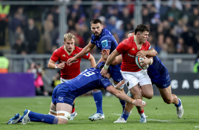 Early blitz sees Leinster power to bonus-point defeat of Munster in ...