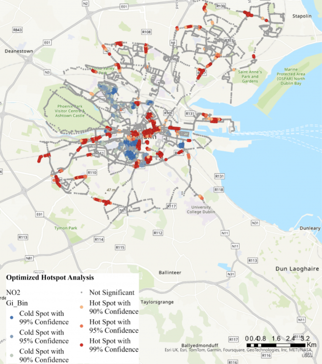 These Dublin streets have the highest concentrations of harmful NO2 ...