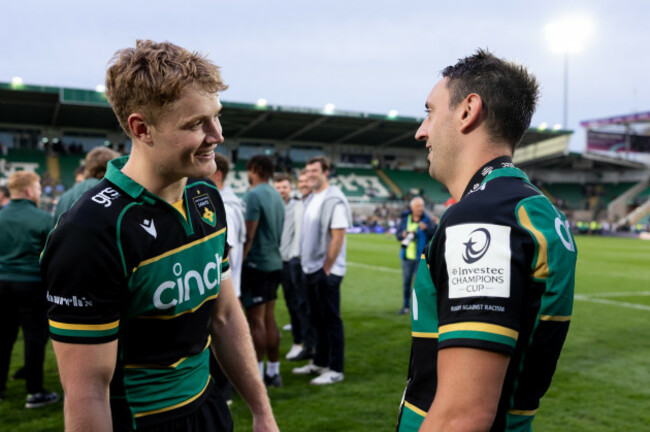 Fin Smith and Sam Prendergast: Lions rivals but 'loosely in touch ...