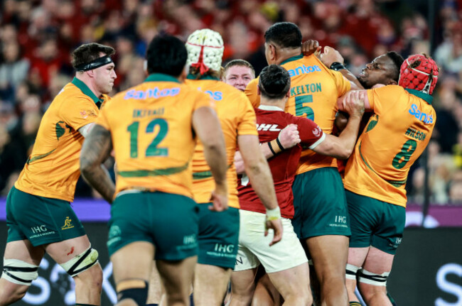 Keenan's last-gasp try seals the series for the Lions at the MCG