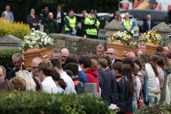 'We do not have answers': Removal service held for murder victims ...