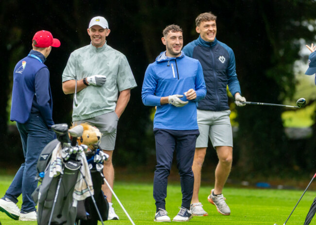 Sports stars in action at The K Club as Irish Open Golf Pro-Am takes place
