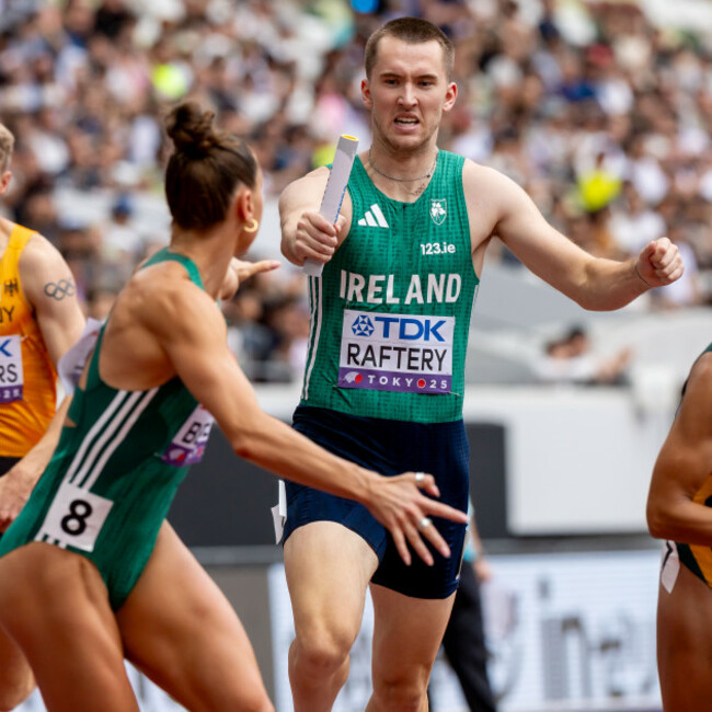 'I thought I was going to pass out' - heartbreak for Irish relay team ...