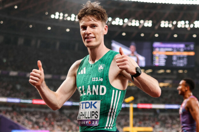 Cian McPhillips sets national record to reach 800m final at World ...