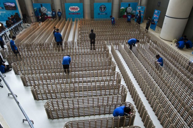 Photos: The world’s longest toy train tracks · TheJournal.ie