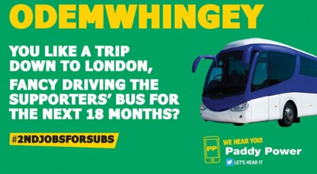 Arsenal and Chelsea up in arms over Paddy Power's latest ad campaign