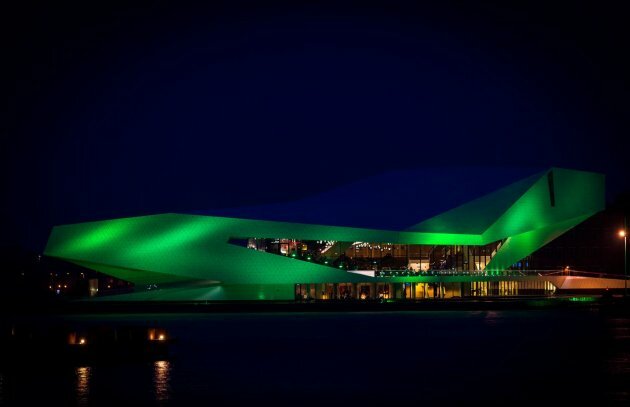 From Niagara Falls to the pyramids, landmarks go green for Patrick's Day