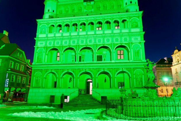 Thanks Poznan! Polish town goes green in unofficial Patrick’s Day tribute