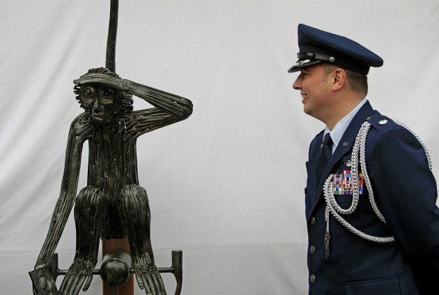 US Army's Tojo the Monkey gets his own statue in Cork · TheJournal.ie