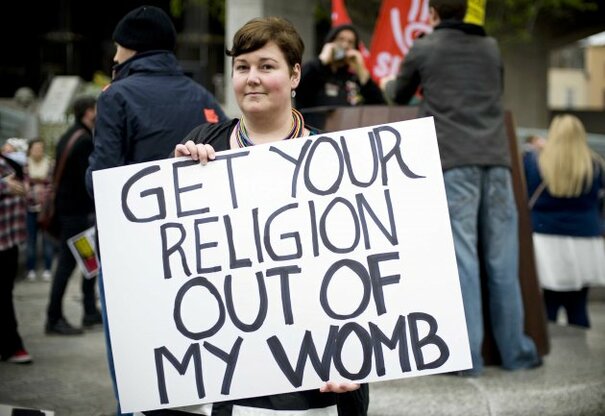 Pics: 300 turn out for rally on planned abortion legislation