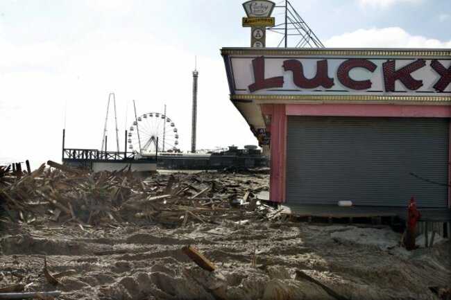 Jersey Shore cast help reopen shore devastated by Superstorm Sandy