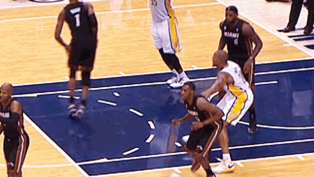 This is the dive that got LeBron James fined $5,000 by the NBA · The 42