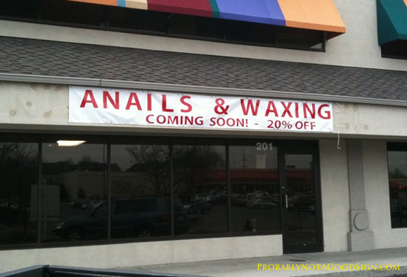 16 signs that really shouldn't be spelled wrong · The Daily Edge